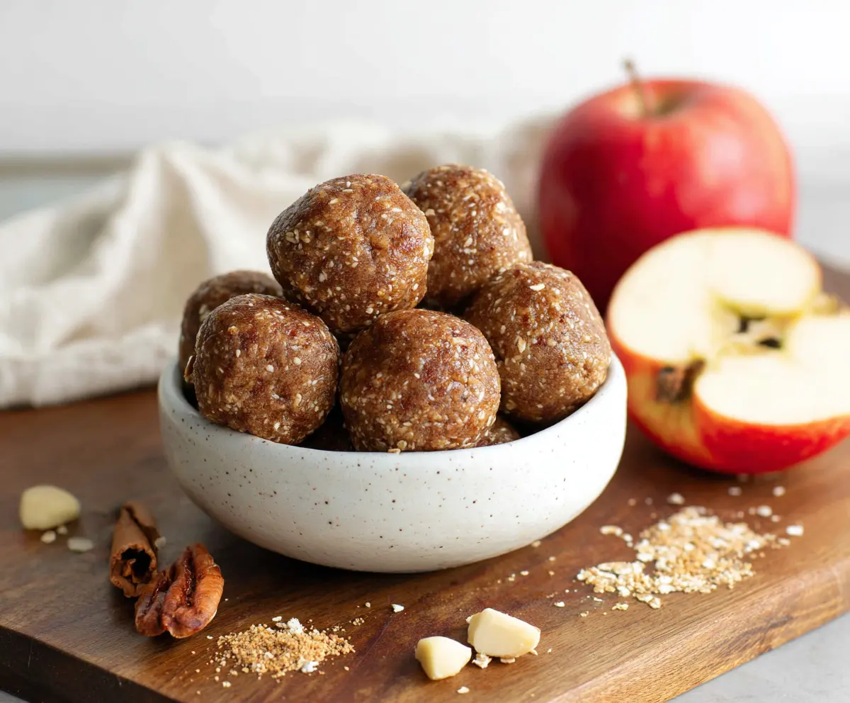 Apple Pie Protein Bites Recipe | Healthy Snack Ideas