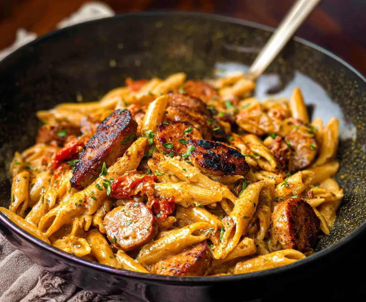 Delicious Cajun Sausage Pasta Recipe