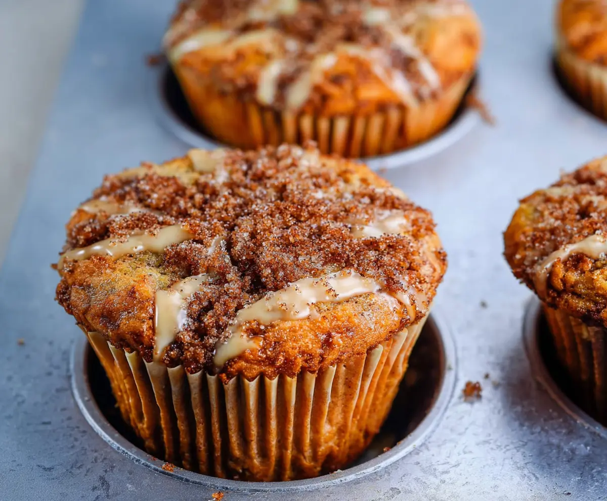 Delicious Cinnamon Roll Protein Muffins Recipe