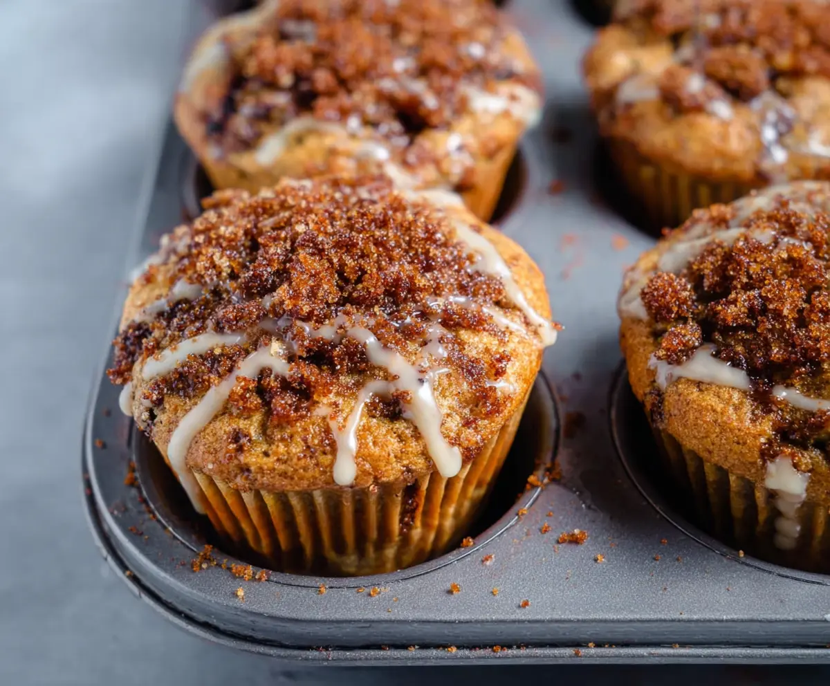 Delicious Cinnamon Roll Protein Muffins Recipe