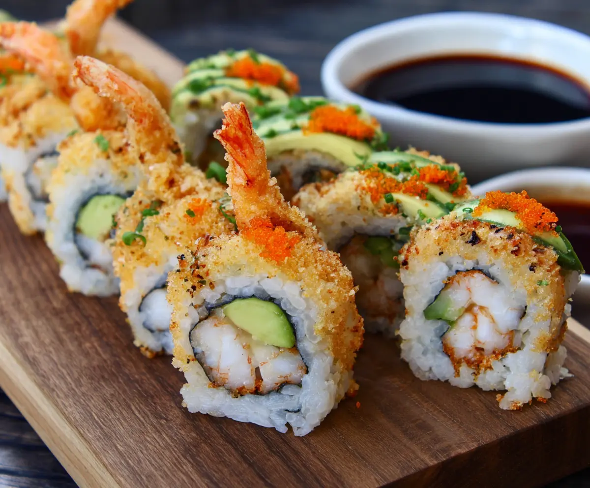 Crunchy Shrimp Tempura Roll Recipe | Delicious Sushi Tips