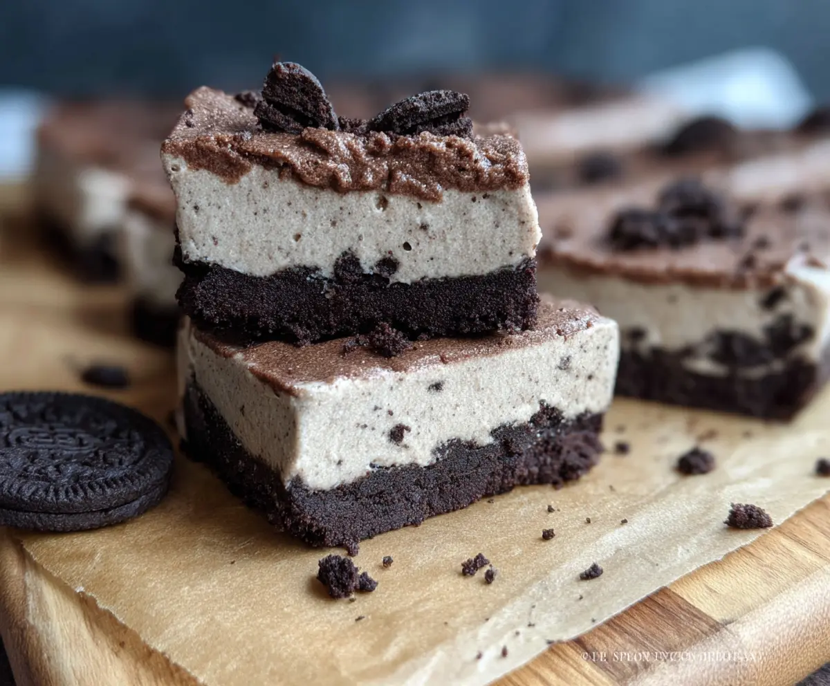 No Bake Oreo Protein Bars Recipe | Quick & Easy Snack