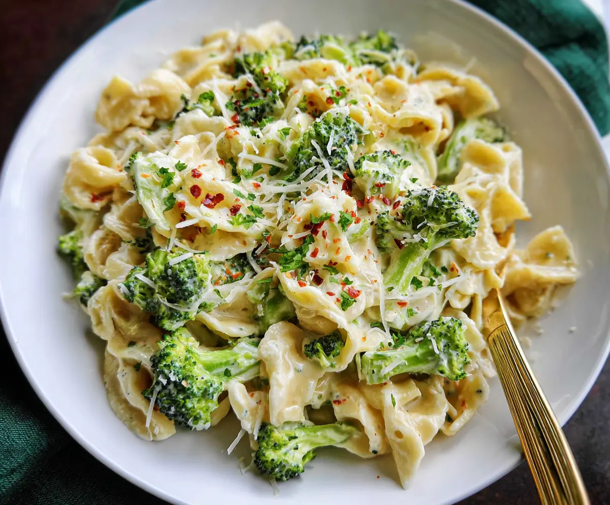 Boursin Cheese Pasta with Broccoli Recipe