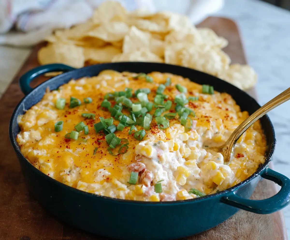Cream Cheese Corn Dip Recipe | Easy & Delicious