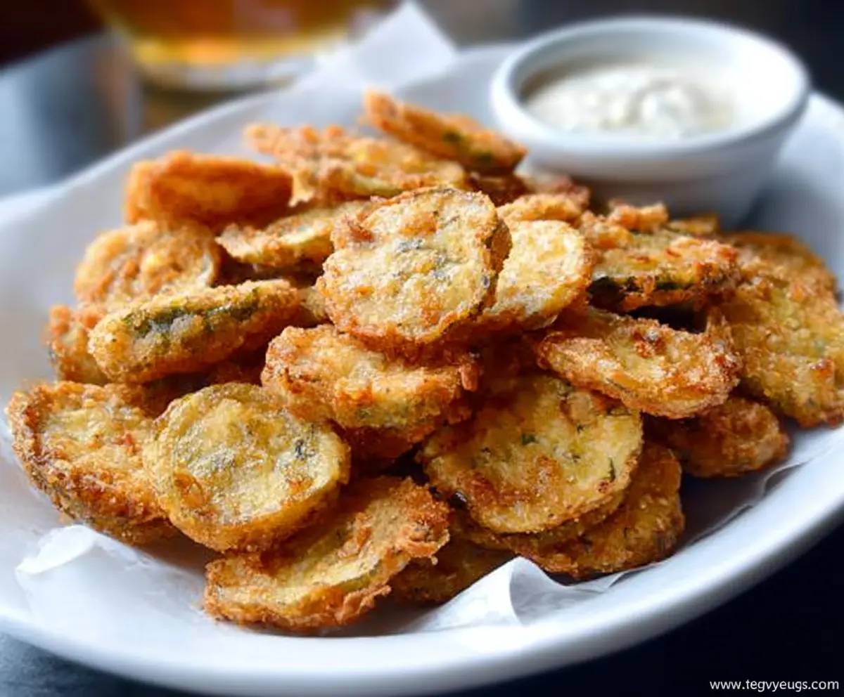 Crispy Fried Pickles Recipe | Perfect Appetizer