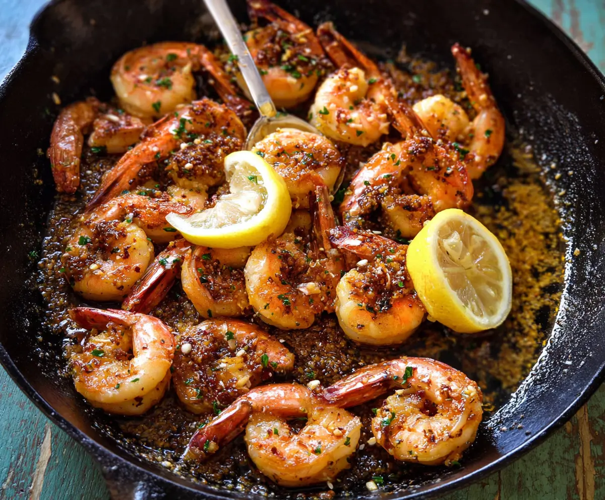 Garlic Butter Lemon Shrimp Recipe | Easy & Delicious
