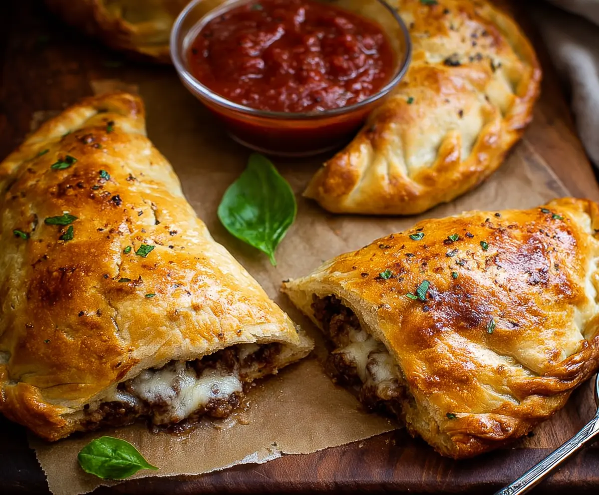 Delicious Sausage Calzones Recipe | Easy & Tasty