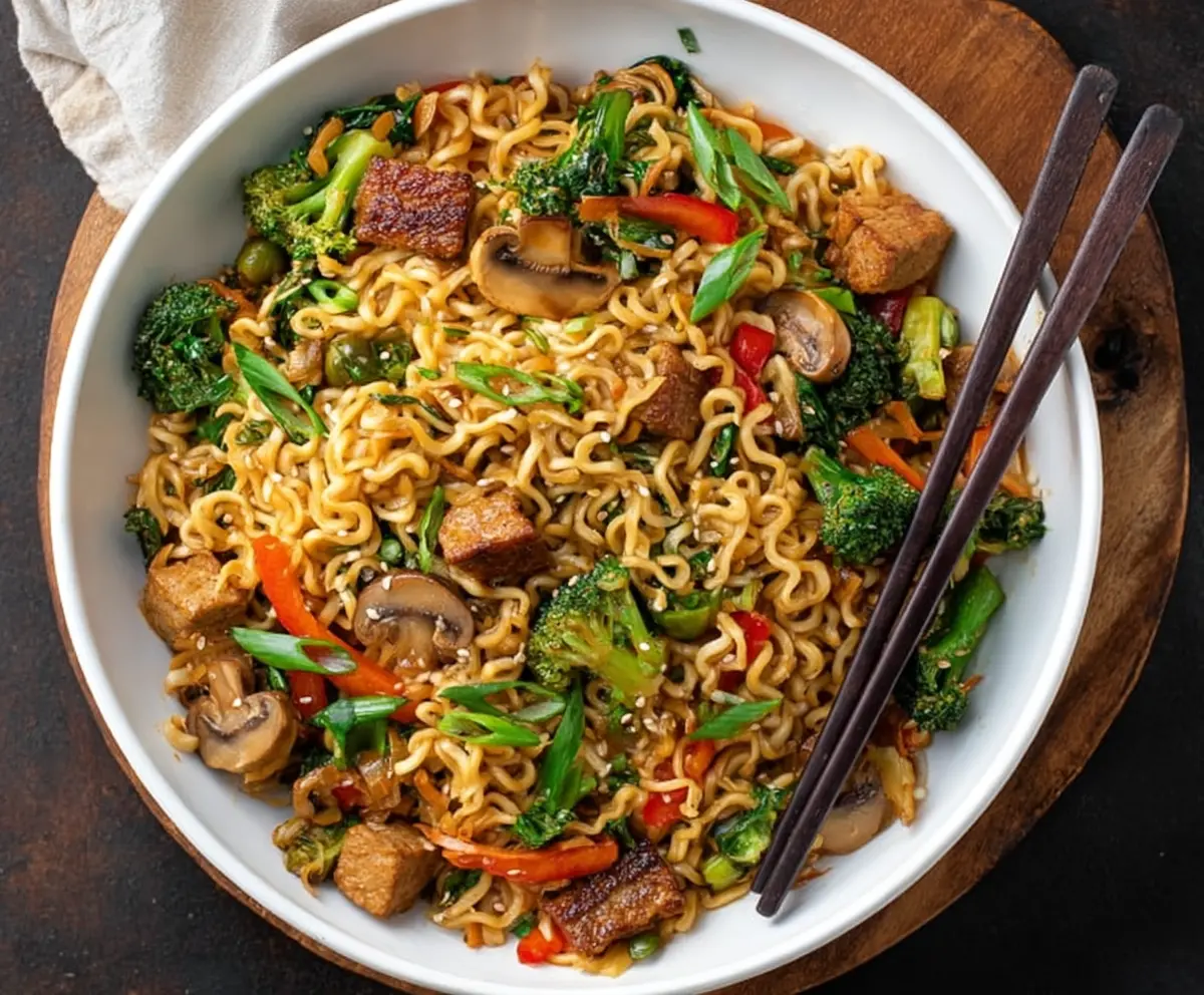 Delicious Stir Fry Ramen Noodles Recipe