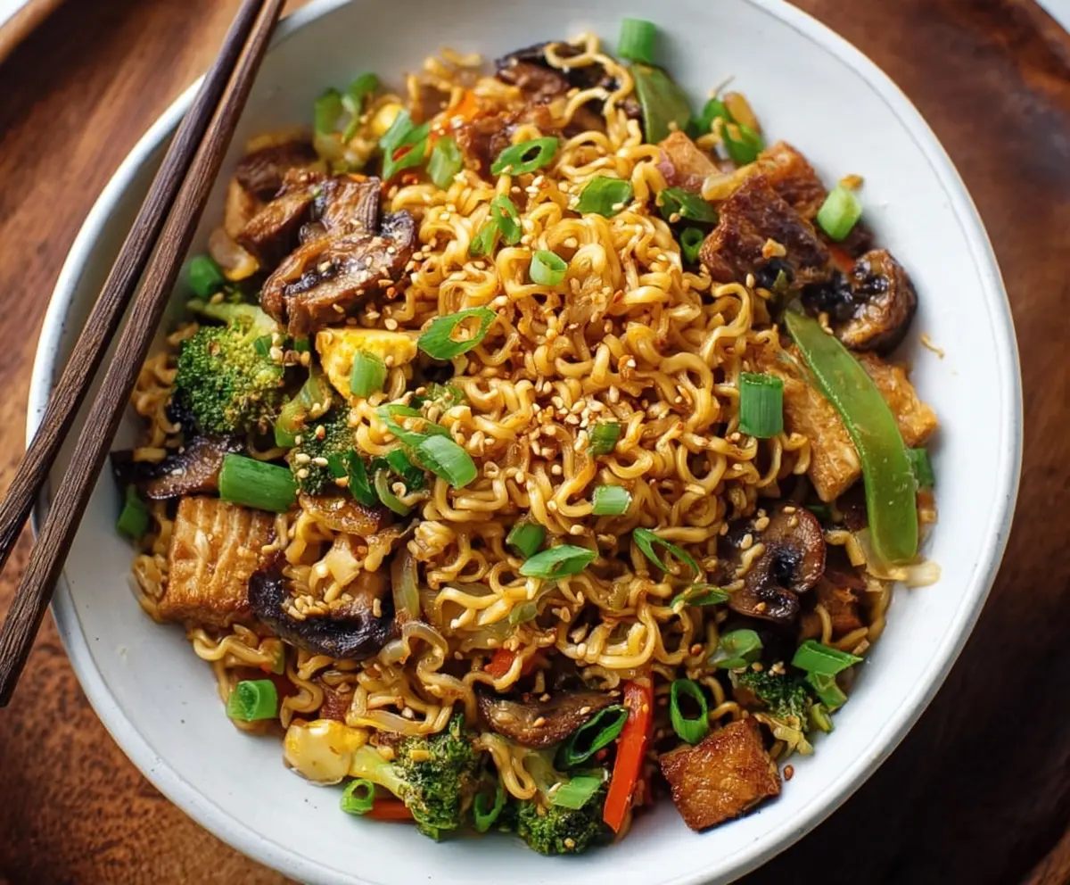 Delicious Stir Fry Ramen Noodles Recipe